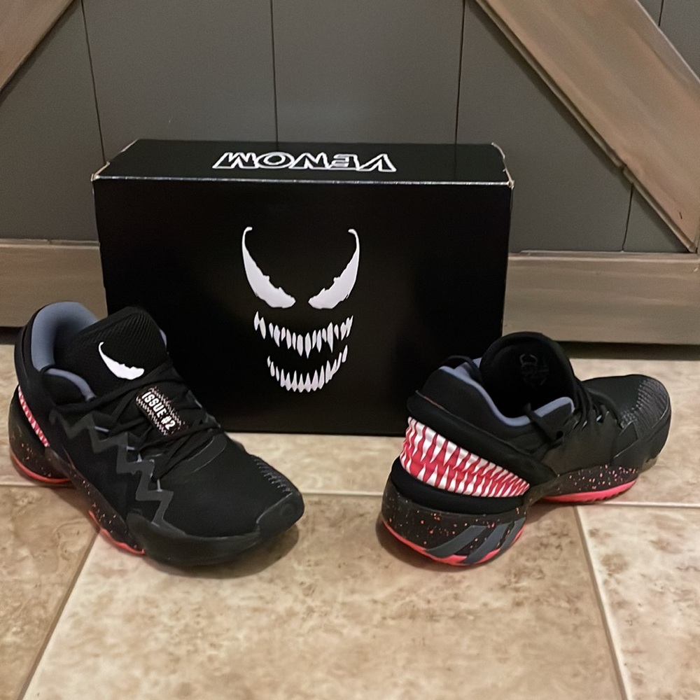 Adidas Marvel Venom Issue 2 Basketball Shoes - Gem